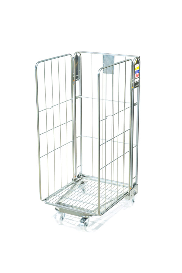 Three Sided Roll Pallet - Rod Infill - Palletower