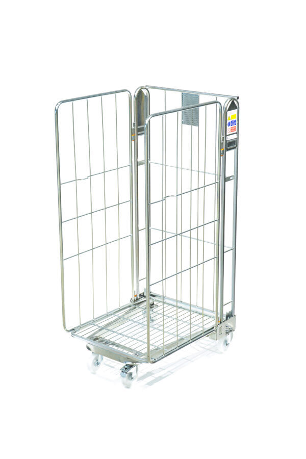 Three Sided Roll Pallet - Rod Infill - Palletower