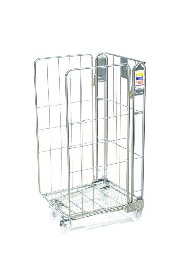 Three Sided Roll Pallet - Rod Infill - Palletower