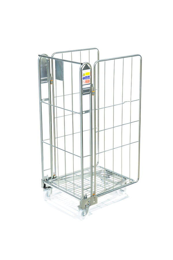 Three Sided Roll Pallet - Rod Infill - Palletower